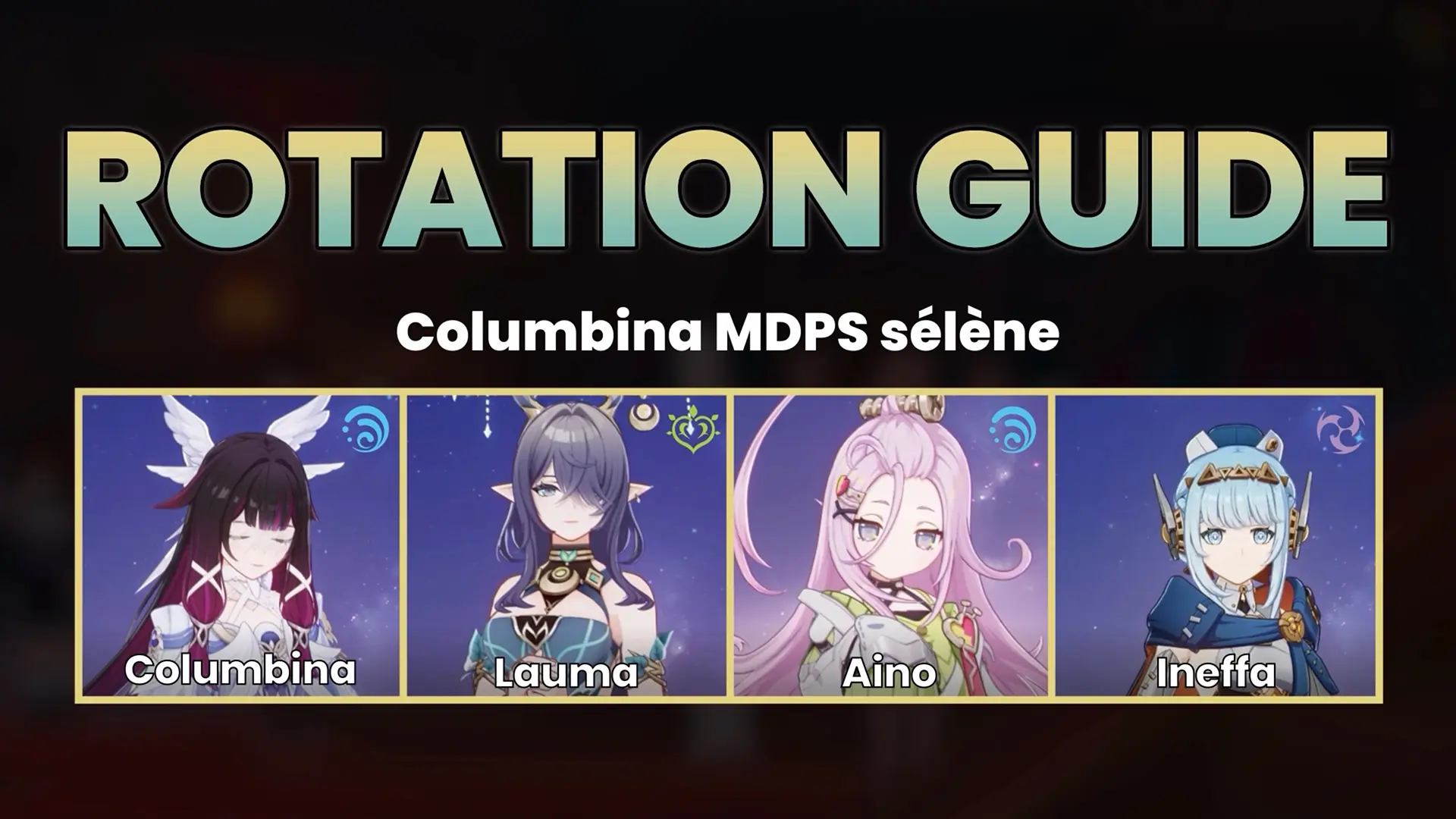 Rotation : Columbina MDPS sélène (Lauma, Aino, Ineffa) - La Gazette de ...